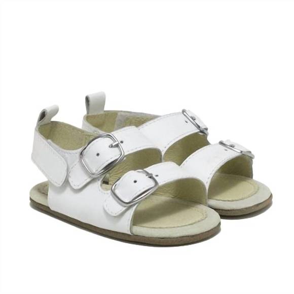 Robeez | Shoes | New Robeez Kids Nakai Solid Sandal In White | Poshmark